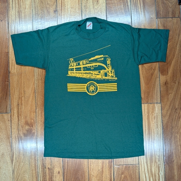 Jerzees | Shirts | Pennsylvania Railroad Vintage Tshirt L | Poshmark